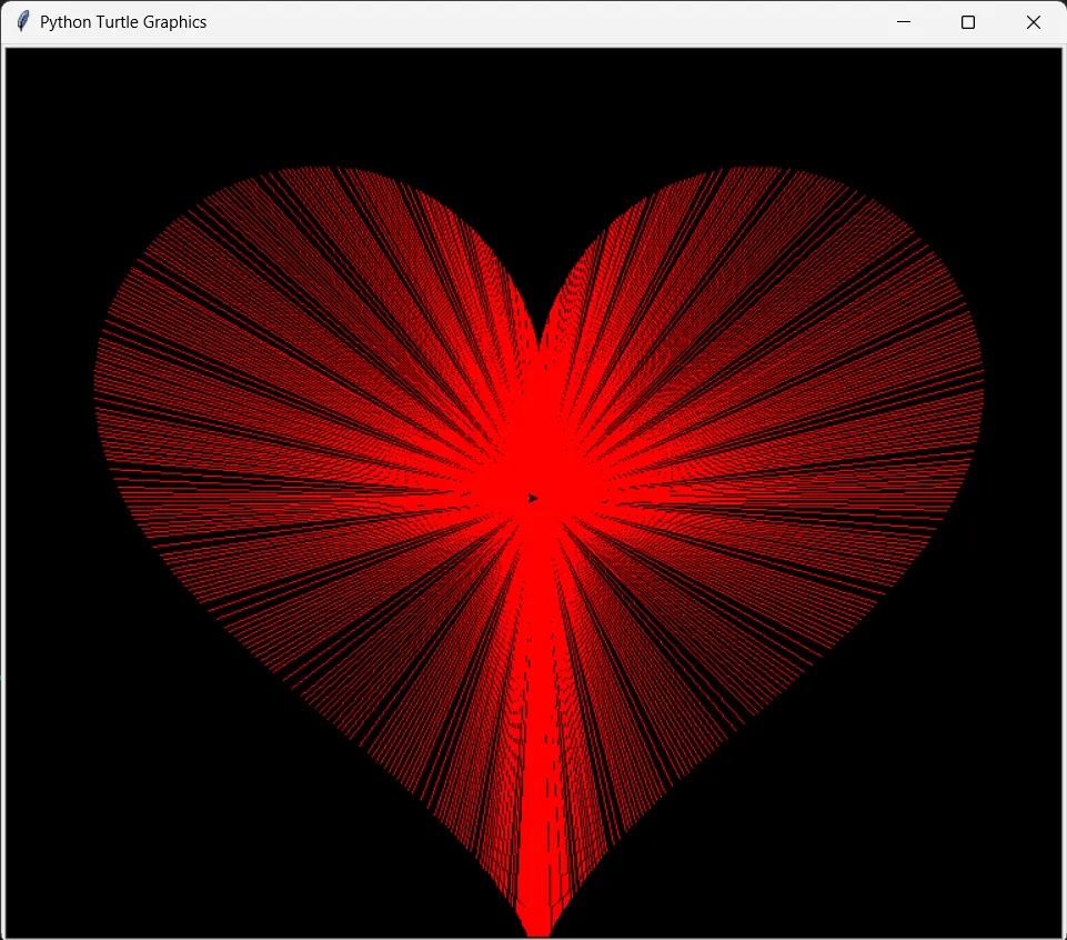 Python Turtle - Kalp [ Kodlarıyla birlikte] - Işık Abatay